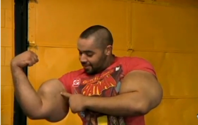 Real Life Popeye Arms Are Real, Claims Moustafa Ismail of 31 Inch ...