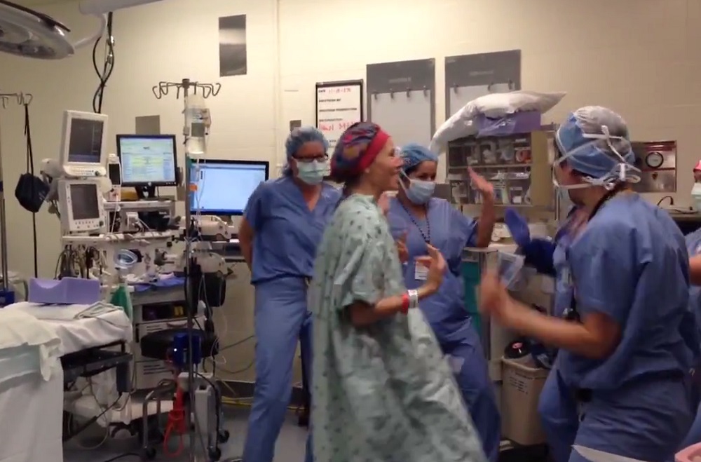 About to Undergo Serious Surgery, Woman Throws a Dance Party