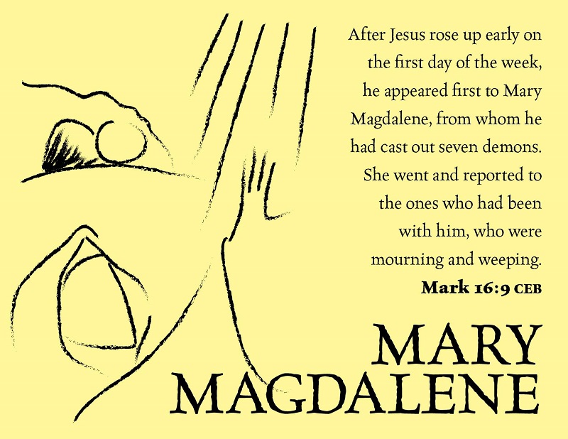 Women's History Month - Live The Bible: Mary Magdalene Meme