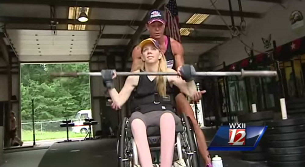 She Was Paralyzed When a Friend Pushed Her Into a Pool - See This Bride ...