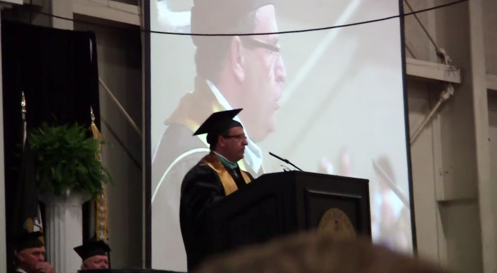 Watch Principal Kevin Lowery Sneak References to God Into Public High ...