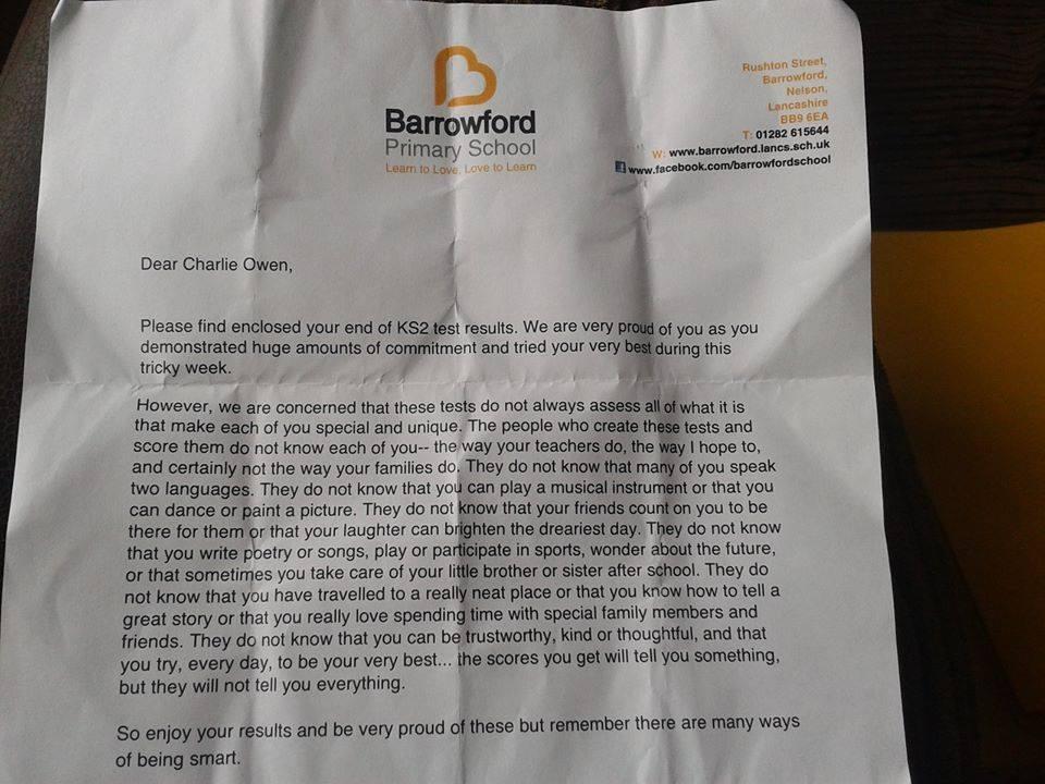 This School Really Gets It About Standardized Testing! See the Amazing ...