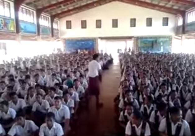 Kids Singing Together for Jesus at a School Assembly – This Will Give ...