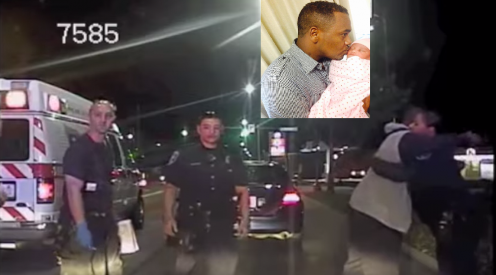 Caught on Camera: Cops Handle Surprise Baby Delivery After Stopping ...