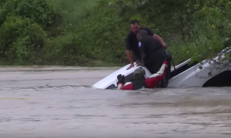 Two Men Plucked From South Carolina Flood Waters in Daring Rescue (Video)