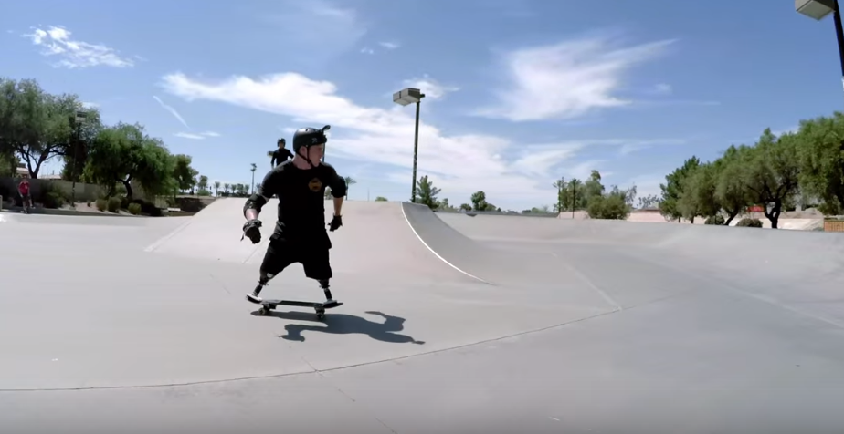 Heartwarming! Legless Veteran Skateboards Again