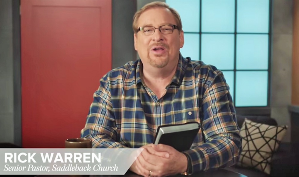 Rick Warren: There Are 2 Ways to Enter Into God's Family | Church ...