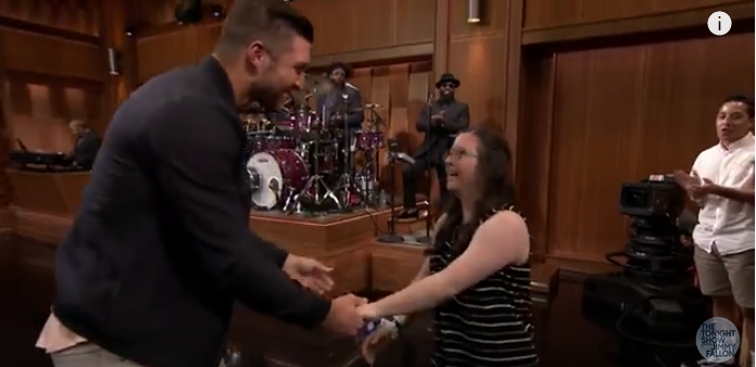 Tim Tebow Asks 'Inspirational' Fan to Dance on 'Tonight Show' With ...