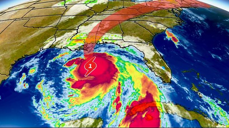 Hurricane Nate Path, Track Hits US Golf Coast as Cat 1 Storm, 85 MPH | U.S.