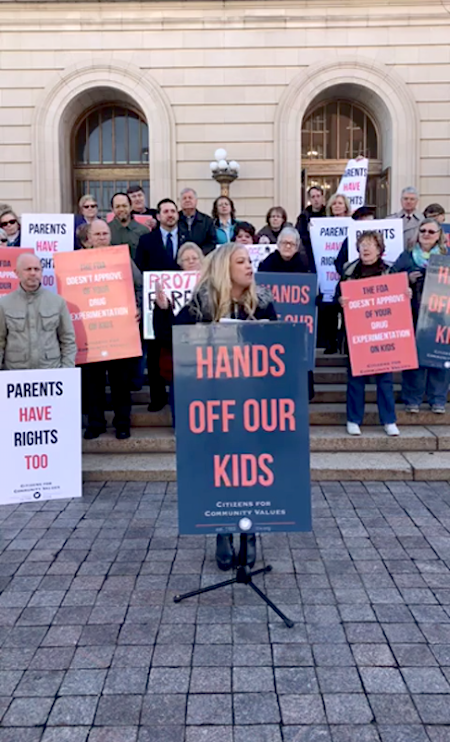'Hands Off Our Kids,' Protesters Say to Judge in Transgender Custody ...