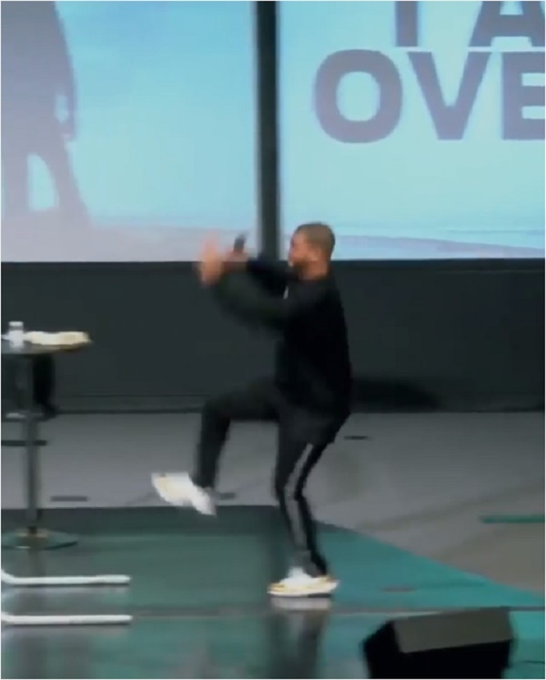Boston pastor falls on head in trampoline stunt to demonstrate Gospel ...