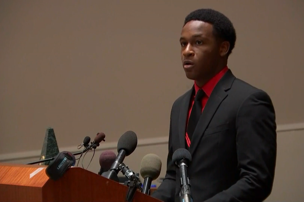 Brandt Jean honored by law enforcement group for showing compassion to ...