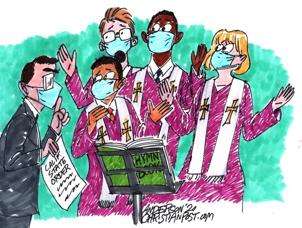 No more singing in COVID California!