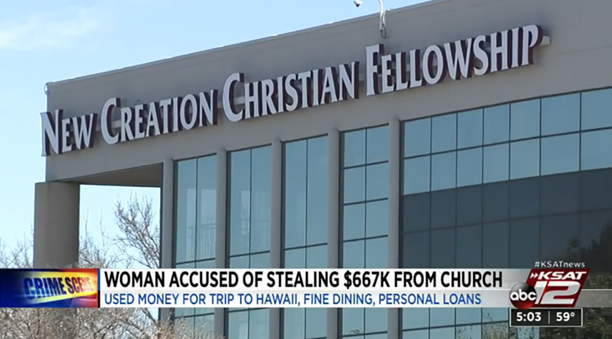 Texas church lady gets 7 years in prison for stealing over $667K | U.S.