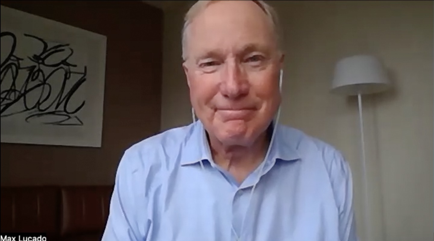 Max Lucado shares health update, talks power of Holy Spirit