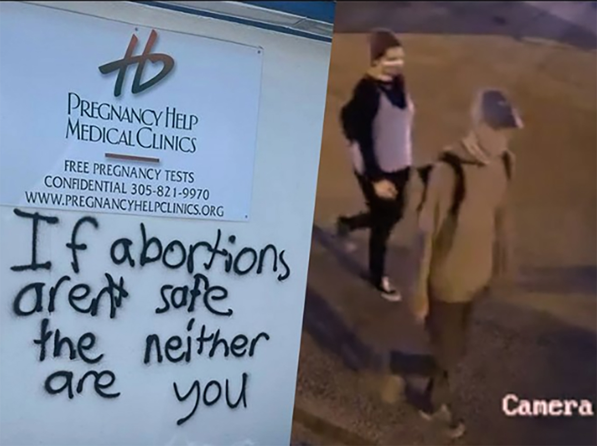 Vandals who attacked pregnancy center forced to pay settlement | U.S.