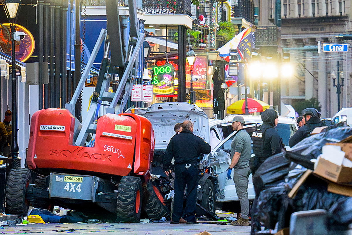 At least 15 dead after driver slams into crowd on Bourbon Street | U.S.
