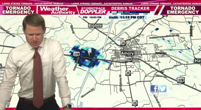 Meteorologist who went viral for prayer during tornado among hund ...