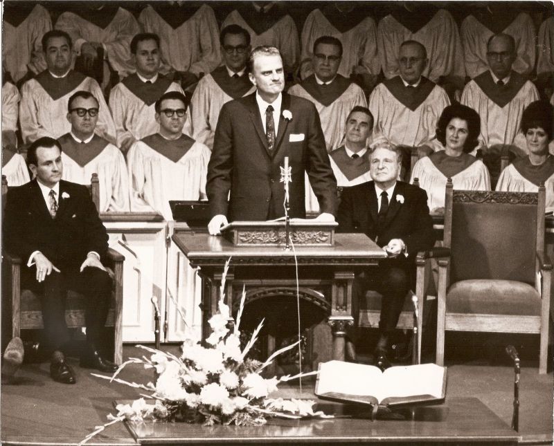 This week in Christian history: Billy Graham preaches in Chicago ...