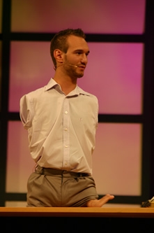 Limbless Evangelist Preaches Joy In Christ | Church & Ministries