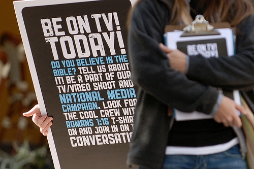 Pro-Bible Ad Campaign Runs on Fox, MSNBC | Church & Ministries