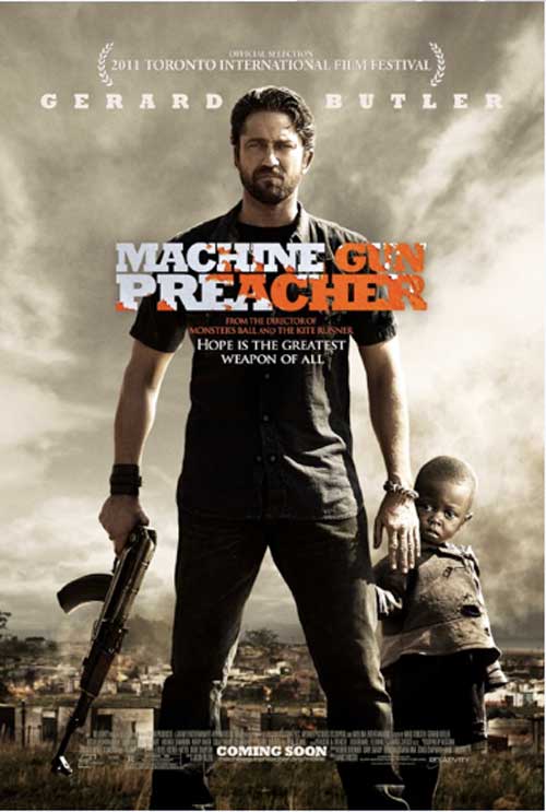 'Machine Gun Preacher' Movie Poster Sparks Mixed Reactions | Entertainment