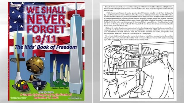 New 9/11 Children's Coloring Book: Labeled as 'Disaster Porn' by ...