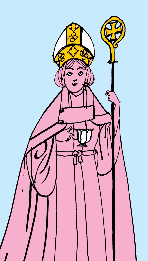 The Right Reverend Lady Bishop