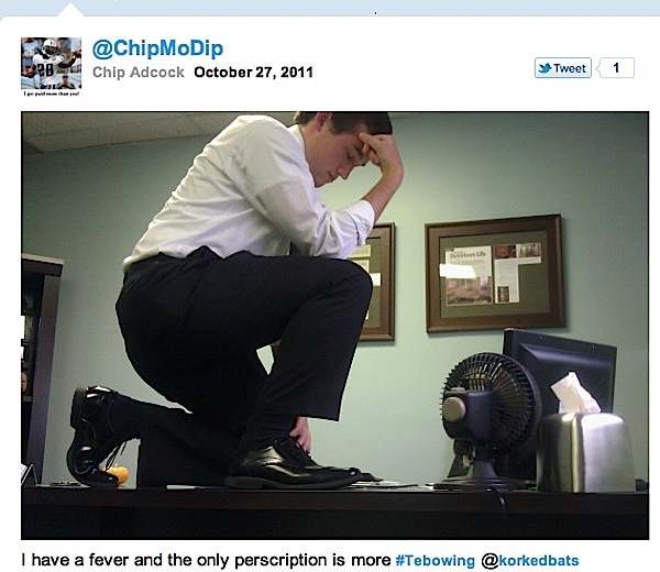 Tim Tebow: Denver Bronco Quarterback Inspires Odd 'Tebowing' Prayer ...