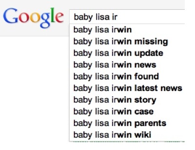 Lisa Irwin Missing: Psychologist Explains Why the World Searches for ...
