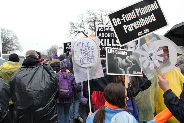 Rain Disrupts Pro-Life Youth Rally but Not March for Life | U.S. News