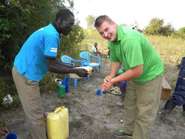 Indianapolis Colts' Seth Olsen on Water, God, and Uganda | Entertainment