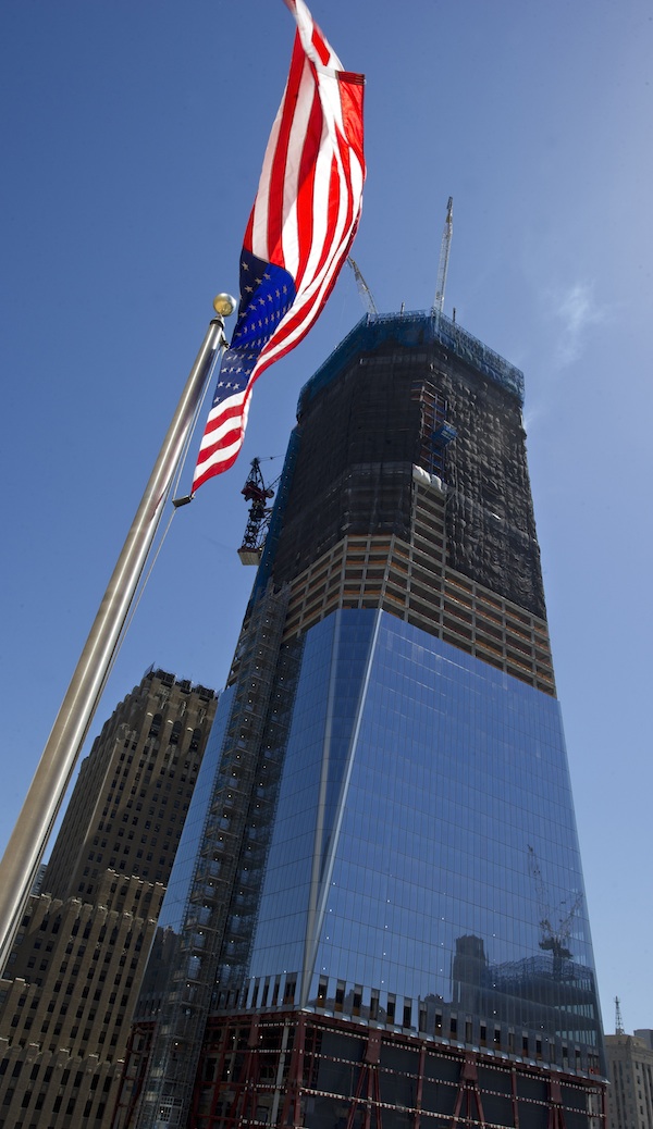 'Freedom Tower' at One World Trade Center the Tallest Building in NYC