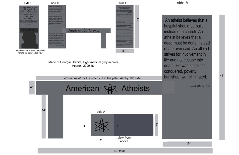 Fla. Courthouse to Have First in the Nation Atheist Monument | U.S.