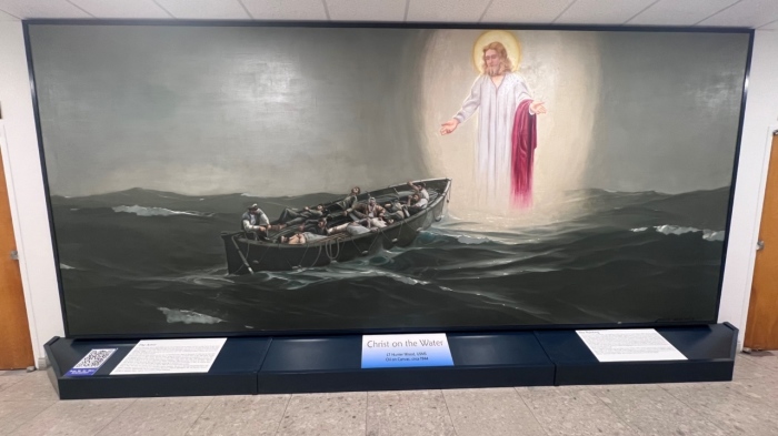 Son of mariner who painted USMMA Jesus painting 'honored' | U.S.
