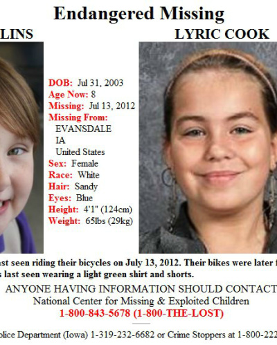 Missing Iowa Cousins Update: Dad Feels 'Like a Suspect,' Lake Drained ...