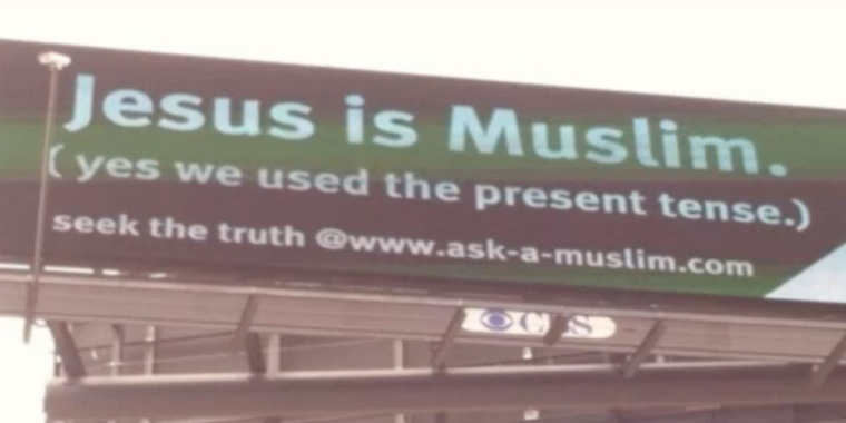 See the Controversial Ohio Billboards Claiming 'Jesus is Muslim' (PHOTOS)