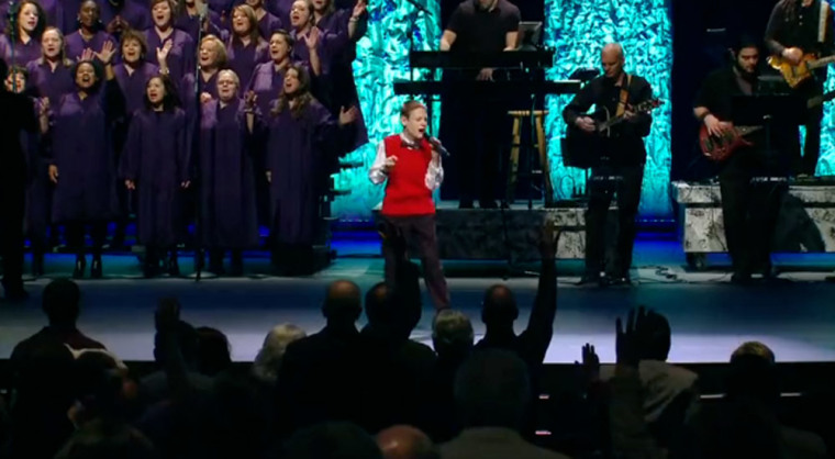 Blind, Autistic Boy Brings Church to Its Feet Singing 'I Can Only ...