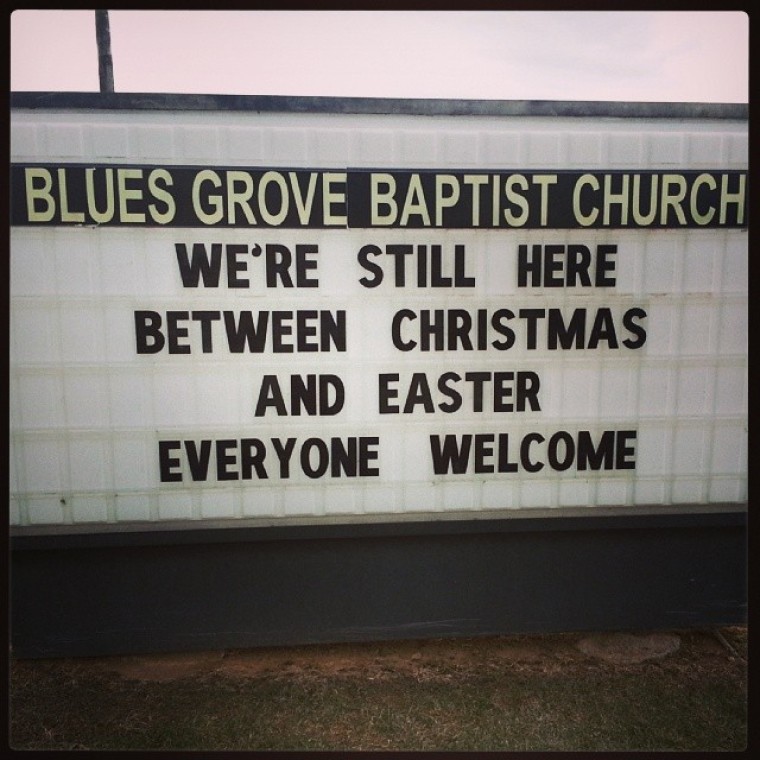 10 Funny Church Signs to Make You Laugh (PHOTOS)