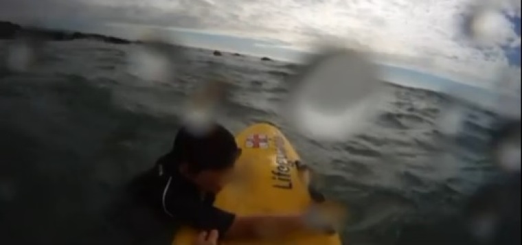 Lifeguard Saves a Boy Heard Screaming After Being Taken Out by a Rip ...