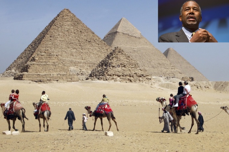 Ben Carson's Theory That Egyptian Pyramids Were Built by Joseph Is 600 ...